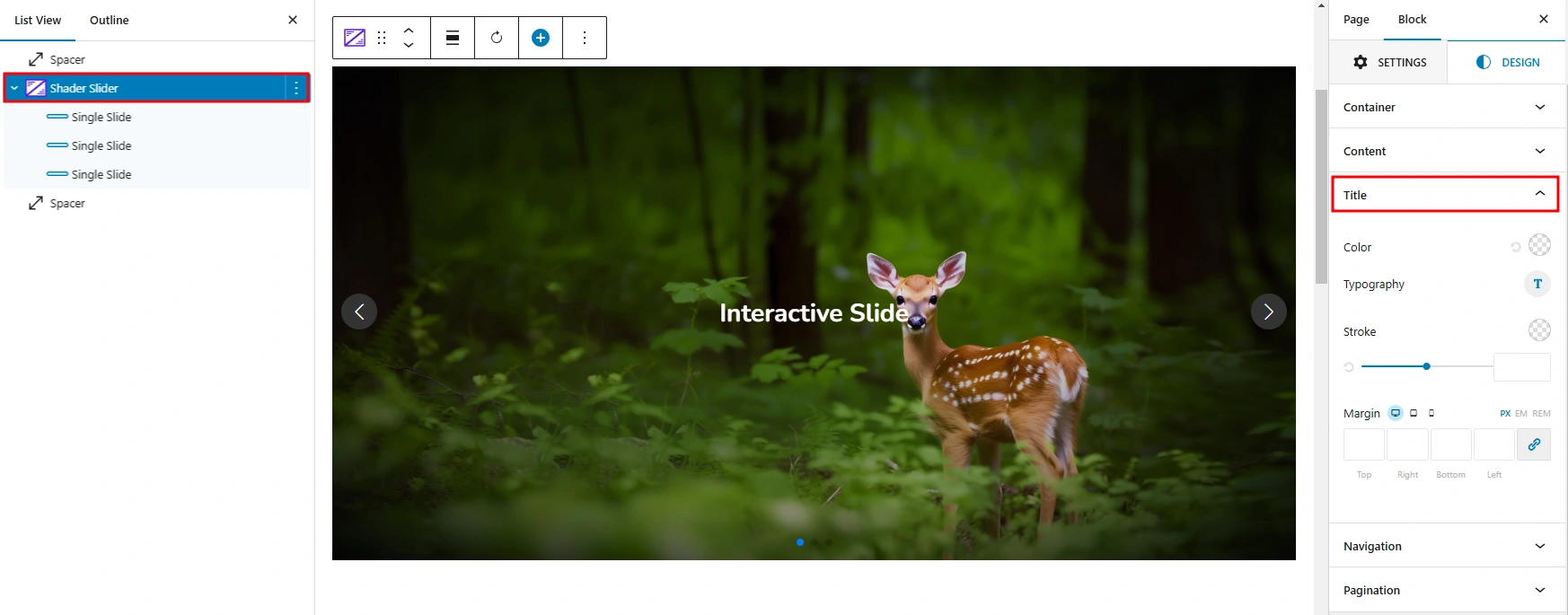 Style: Title - GutSlider