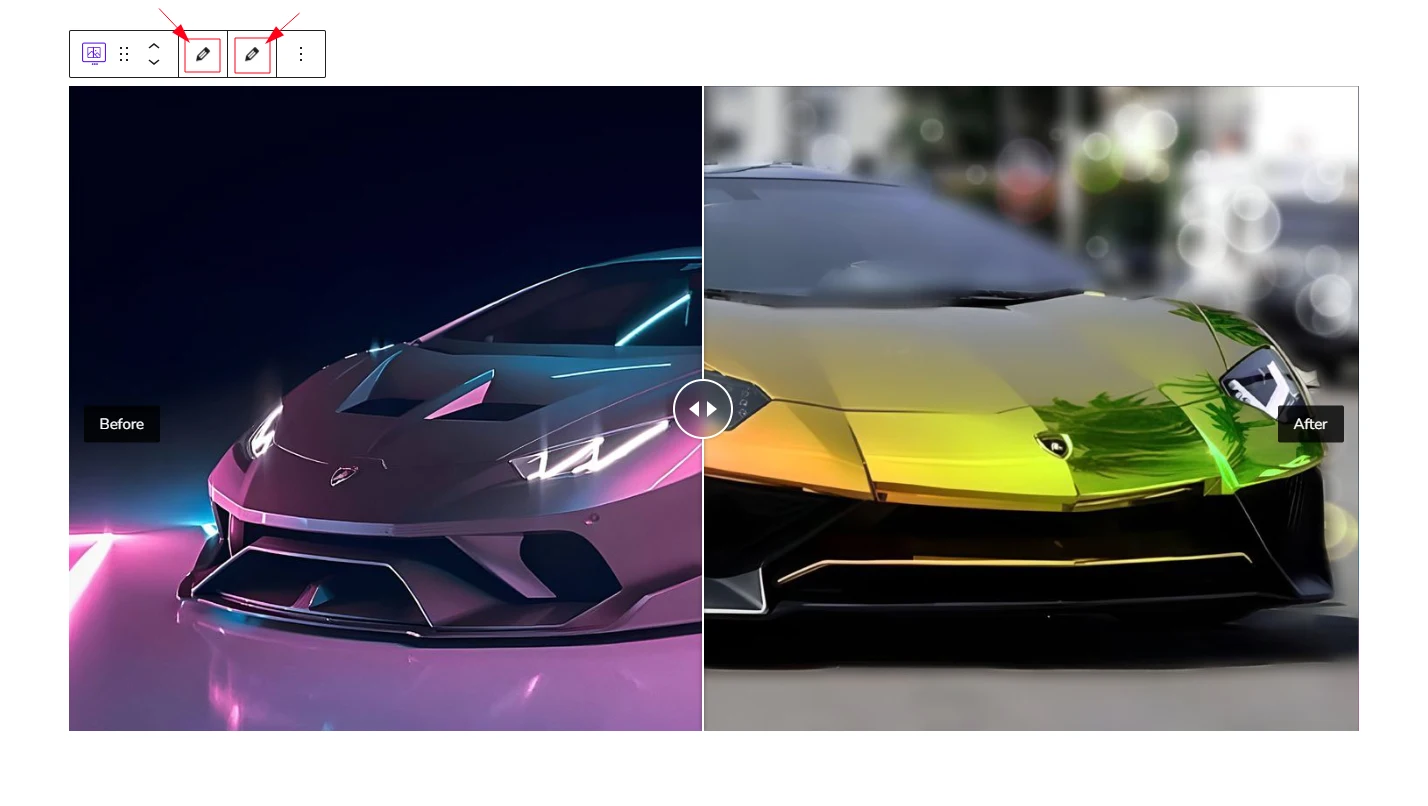 Edit Before-After Photos - GutSlider