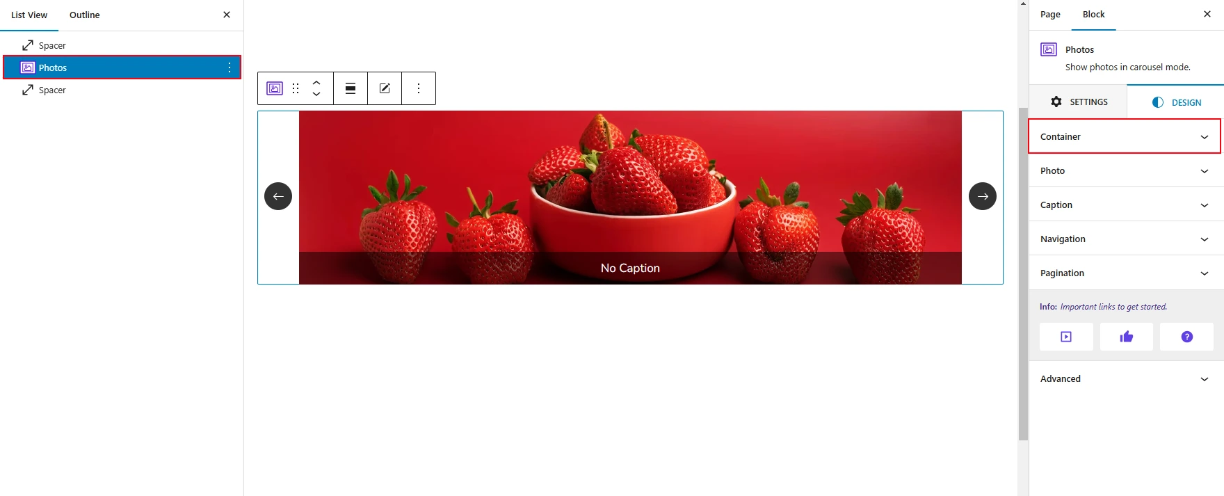 Style: Container - GutSlider